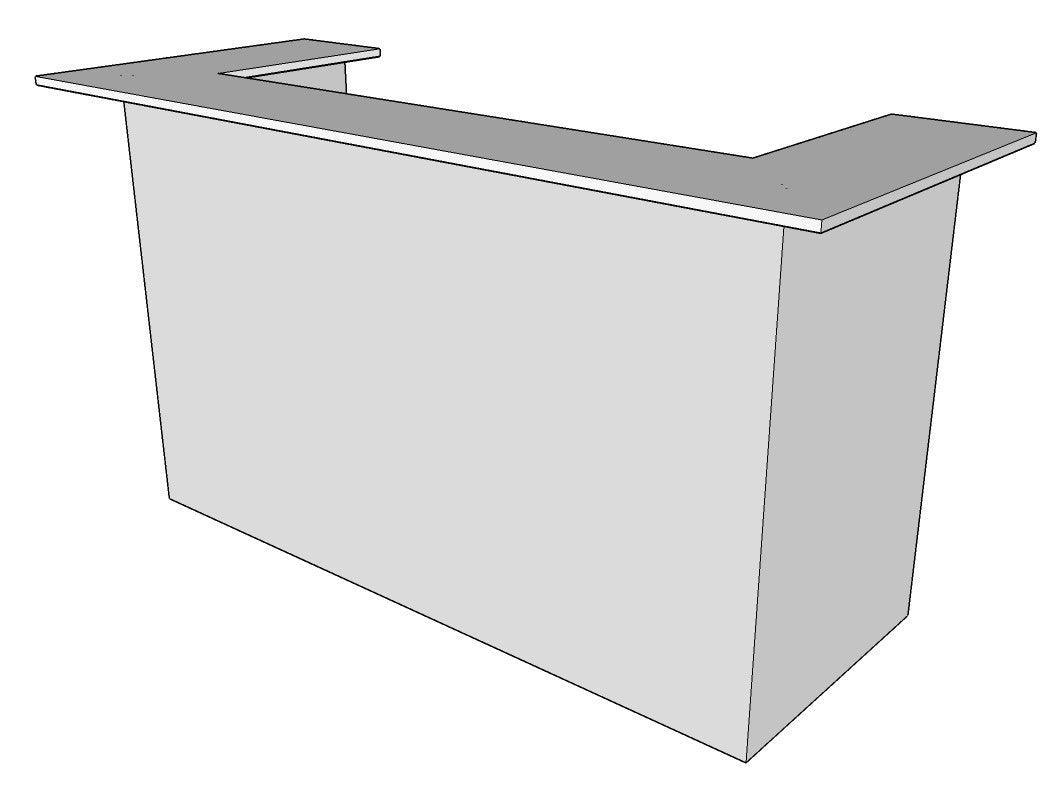 Reception Counter 02, Custom made – Classic Furniture